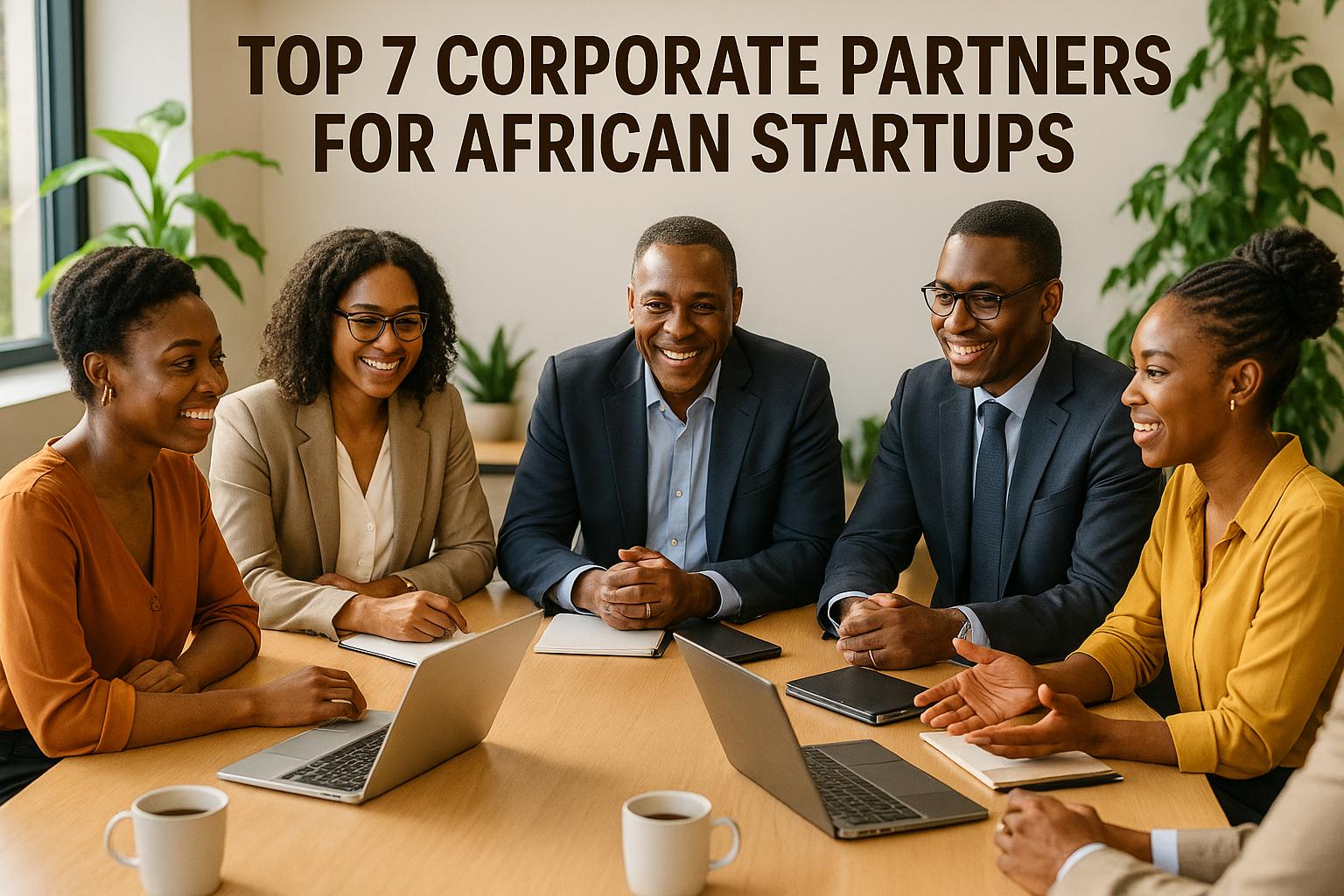 Top 7 Corporate Partners for African Startups - Ghana Hype